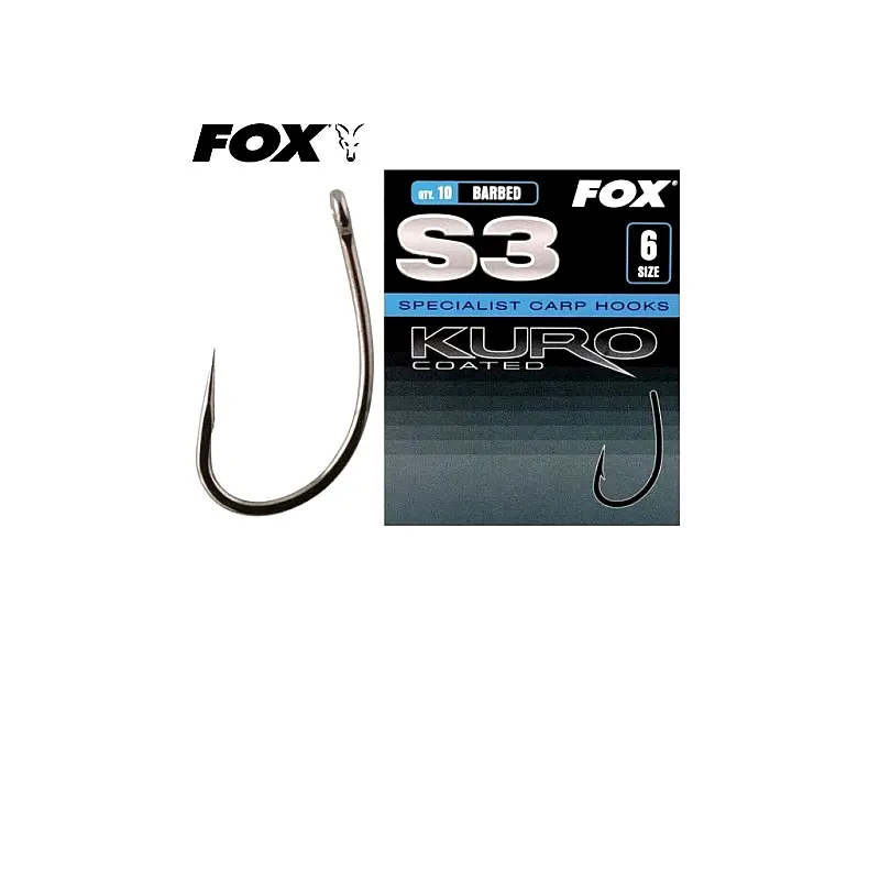 Fox UDICE S3 KURO HOOK 8 (CHK128) 90002910