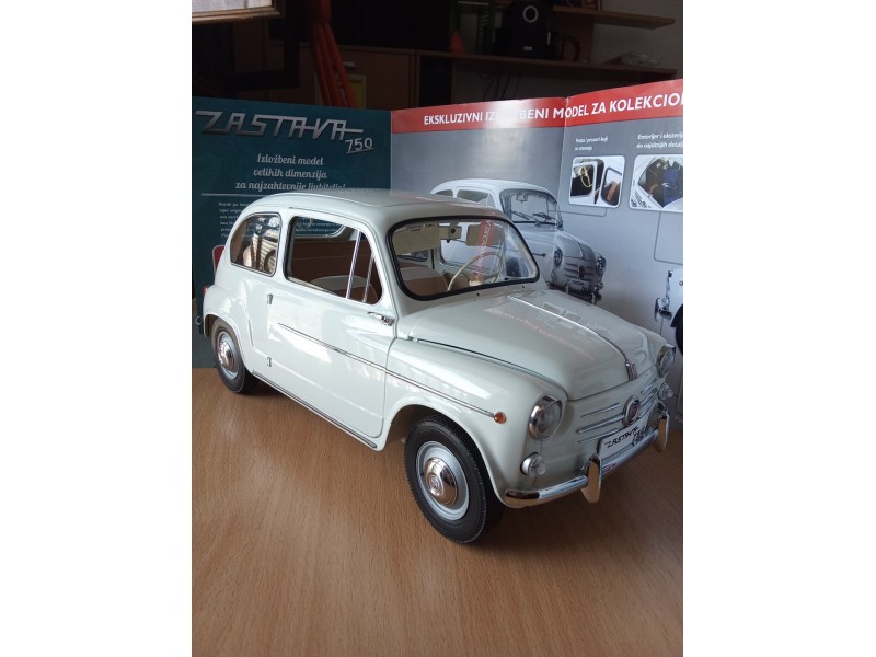 Zastava fica 750 maketa