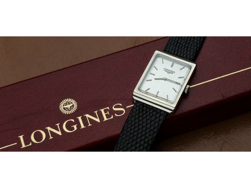 Vintage Longines Tank "Steel"-N.O.S. stanje -NOVO!!!