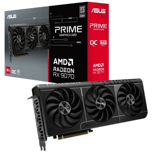 ASUS AMD Radeon RX 9070 16GB PRIME-RX9070-O16G