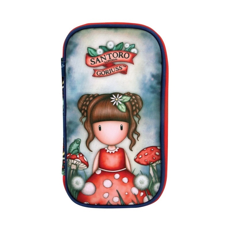 Pernica puna ovalna 1zip 1preklop Little Mushroom Gorjuss 1046GJ23