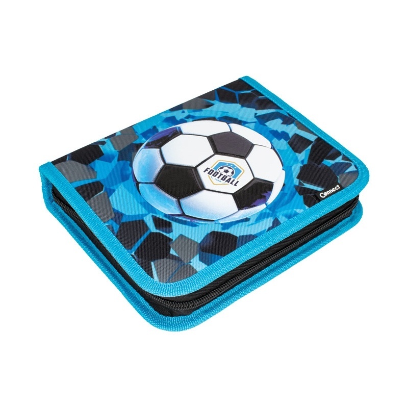 Pernica puna 1zip 2preklopa Football Blue 1A 25.Connect 57383