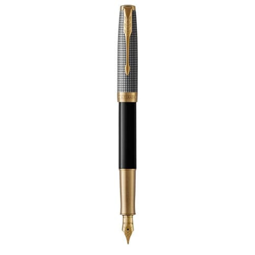 Naliv pero Parker Royal Sonnet Black CH GT 18K F