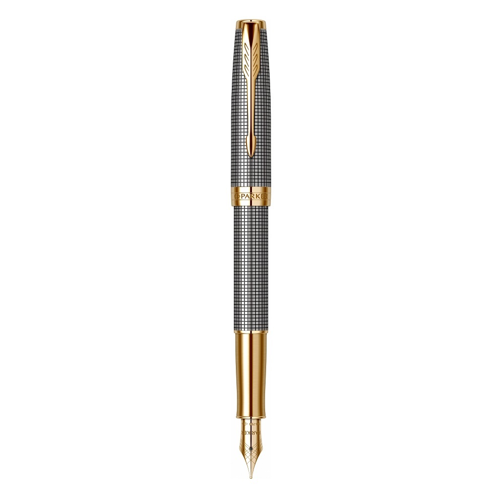 Naliv pero Parker Royal Sonnet Silver CH GT 18K F