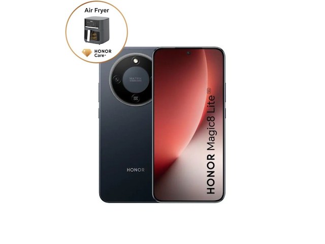 HONOR MAGIC8 LITE 8GB/256GB CRNI MOBILNI Telefon