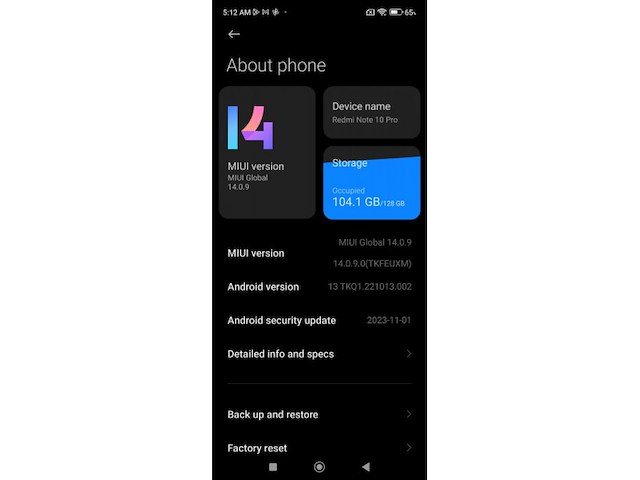 Xiaomi Redmi Note 10 Pro