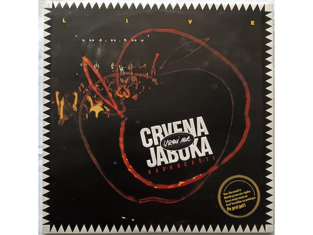 CRVENA JABUKA - 2LP Uzmi me (Kad hoces ti) Live