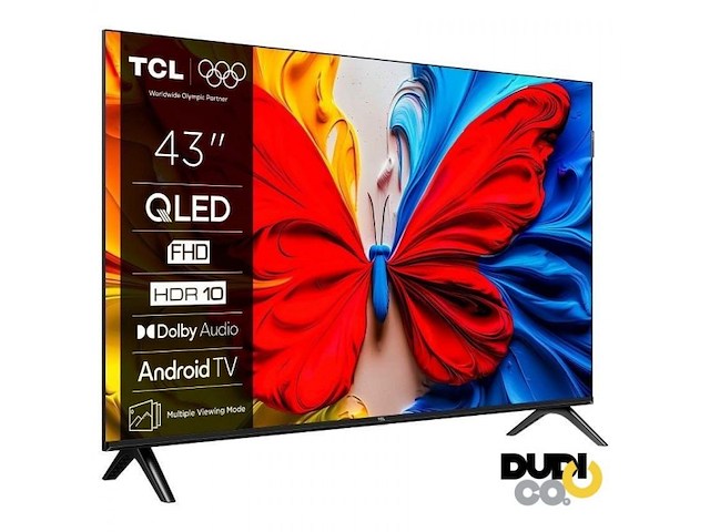 TCL 43S5K FULL HD SMART QLED Televizor