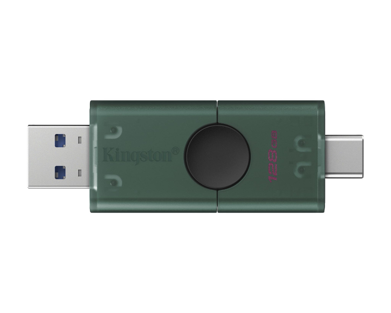 KINGSTON 128GB DataTraveler Duo Gen2 3.2/USB flash DTDEG2/128GB crni