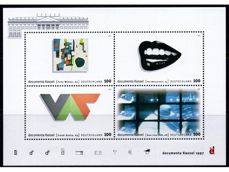 Nemačka BRD 1997. Blok br. 39