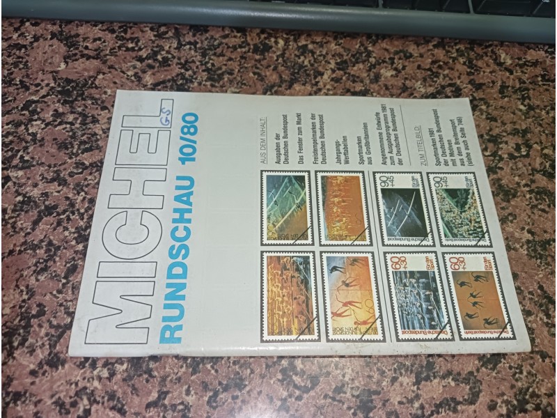 MICHEL RUNDSCHAU 10-80 - KATALOG NA NEMAČKOM