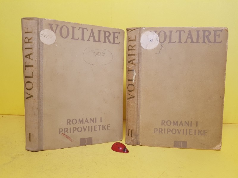 Volter ROMANI I PRIPOVIJETKE I i II RETKO AKCIJA KNJIGA