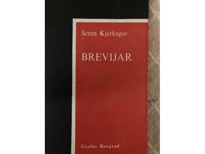 Seren Kjerkegor – Brevijar