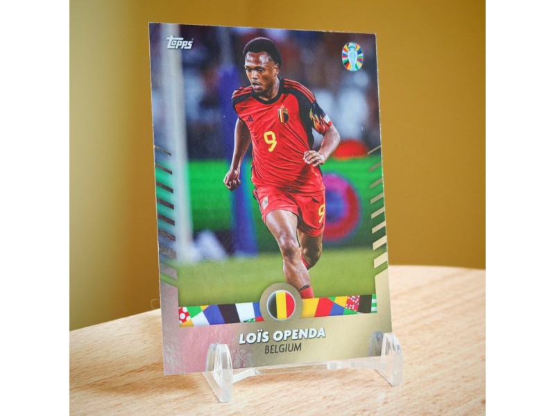 Lois OPENDA Platinum kartica - EURO 2024 Topps