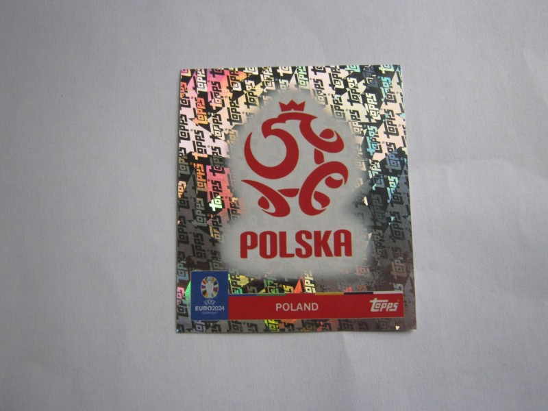 EURO 2024 Germany TOPPS FOIL POLJSKA