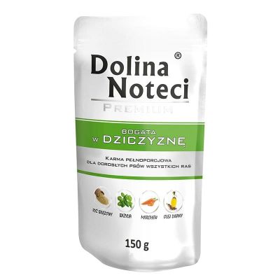 Dolina Noteci Premium Dog Adult Divljač 150g