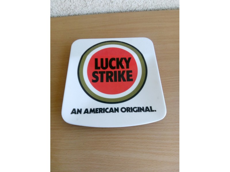 LUCKY STRIKE Tanjir za kusur - Retro monetnik za kiosk