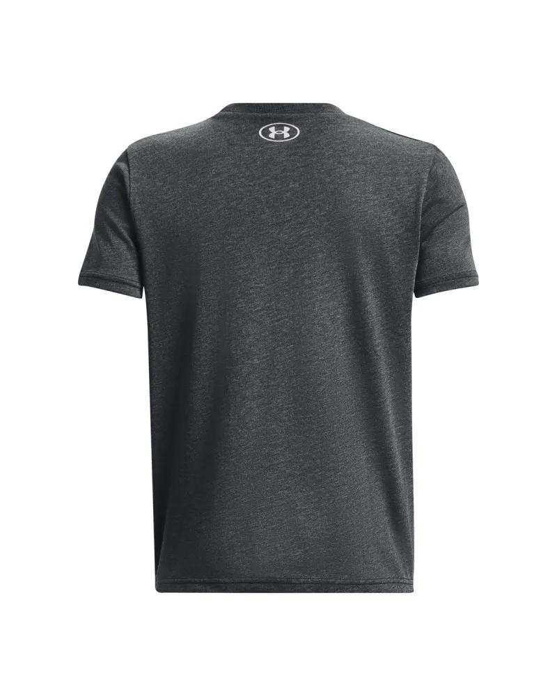 Boys' UA Logo Wordmark Short Sleeve