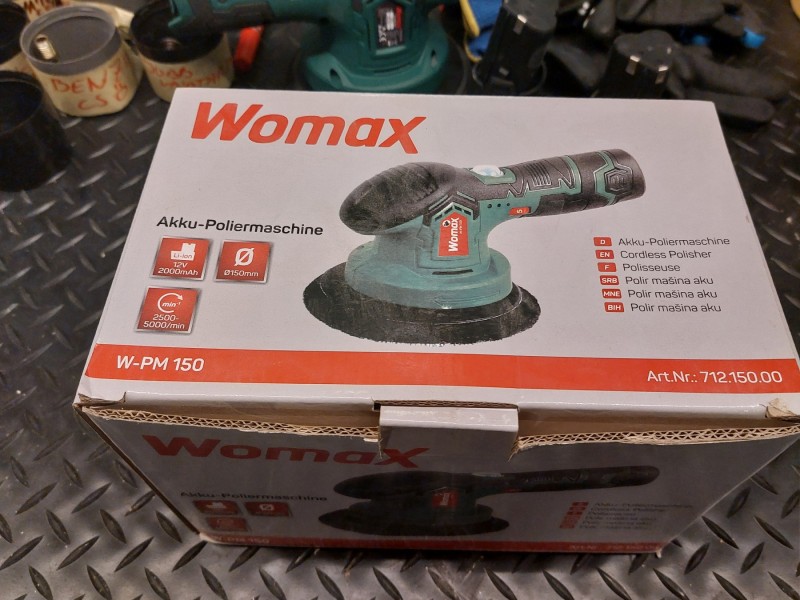Womax Polirka - aku masina za poliranje