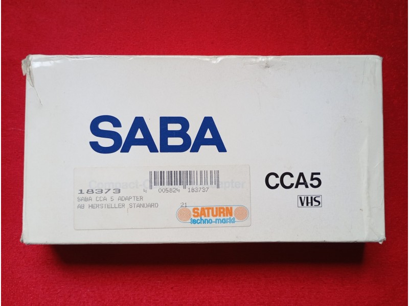 SABBA Compakt Kaset. Adapter CCA5