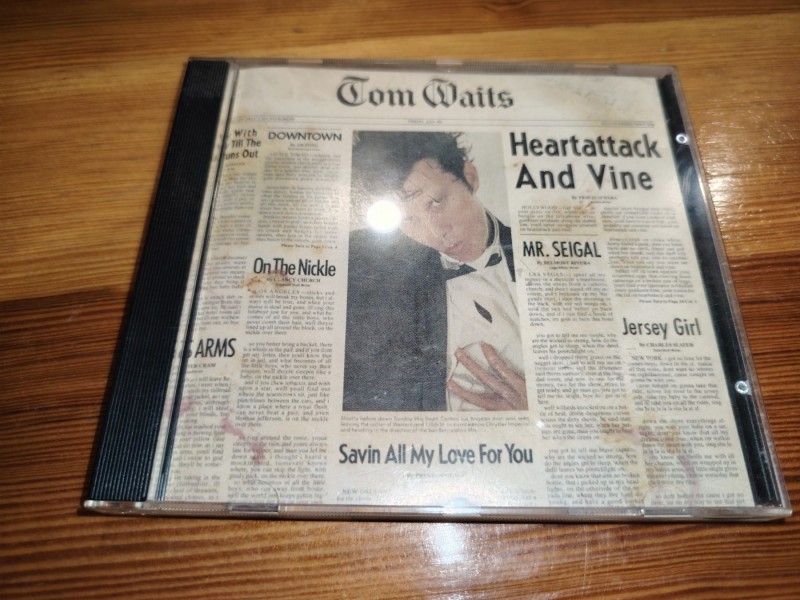 Tom Waits – Heartattack And Vine (Europe CD)