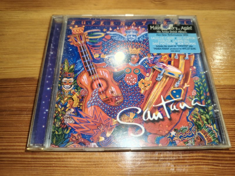 Santana – Supernatural (Europe CD 1999)
