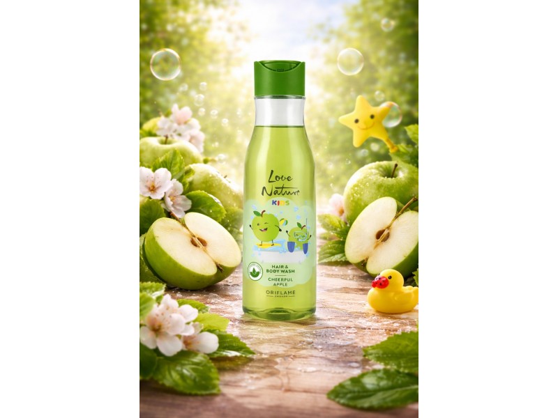 Oriflame Love Nature Apple kupka za kosu i telo NOVO
