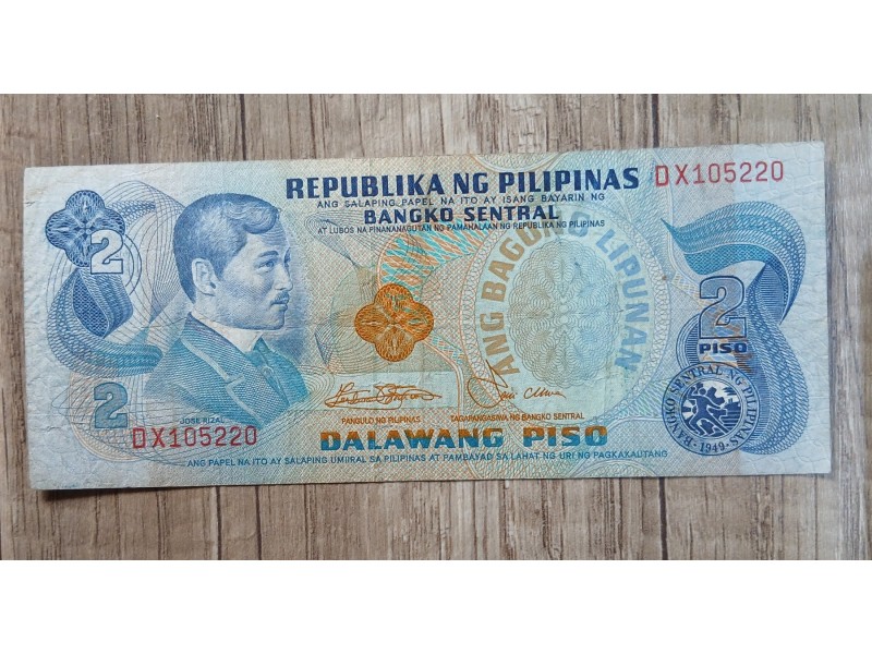 N 270 - Filipini - 2 piso 1981 - opis -