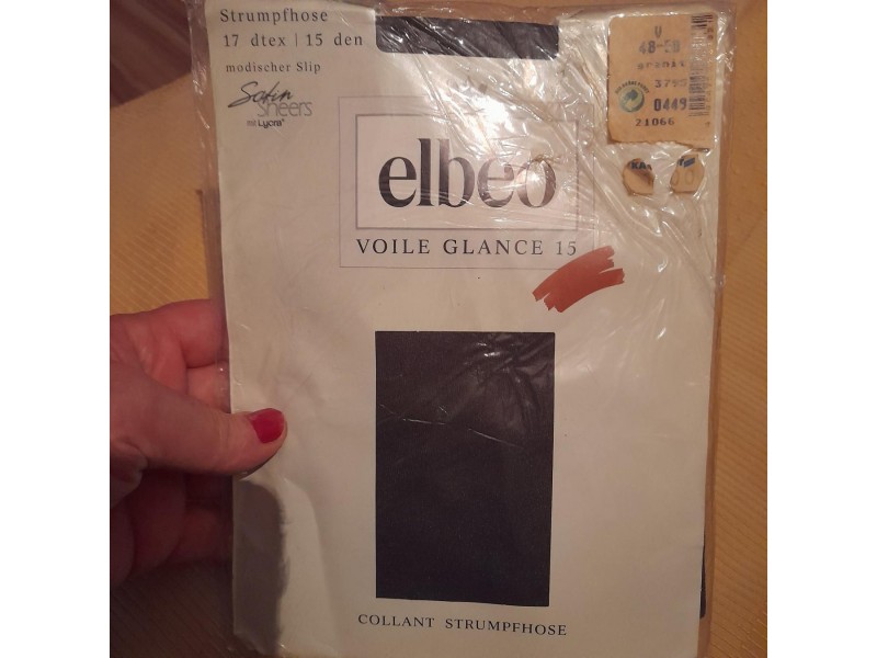 Elbeo likra 48-50 hulahop granit 15 den ( m5)