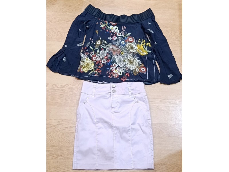 Bluza Zara i suknja Pop Elite