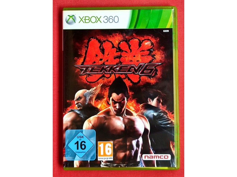T E K K E N 6 - XBox 360 - XBox One Originalna Igra