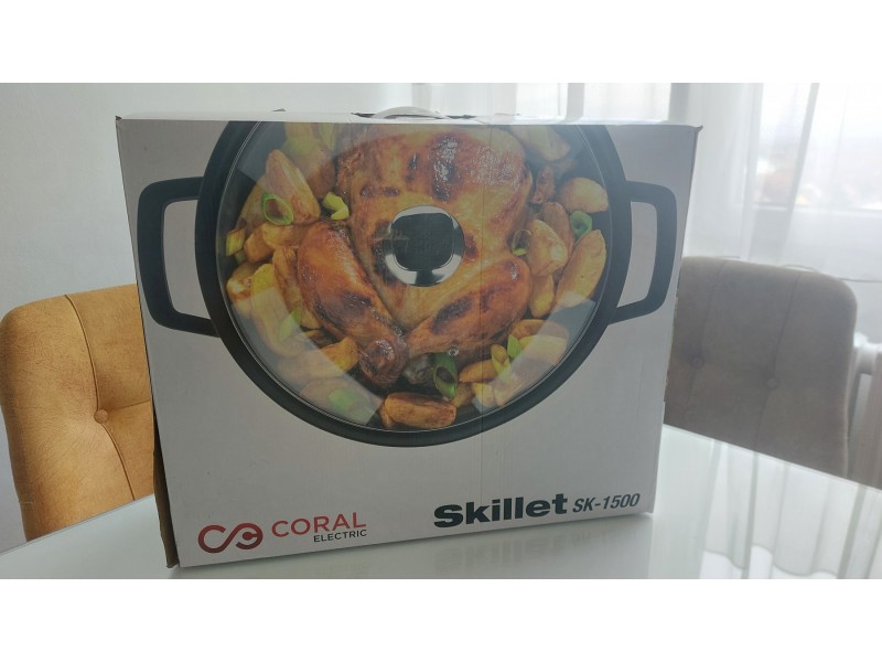 CORAL elektricni tiganj-serpa - skillet