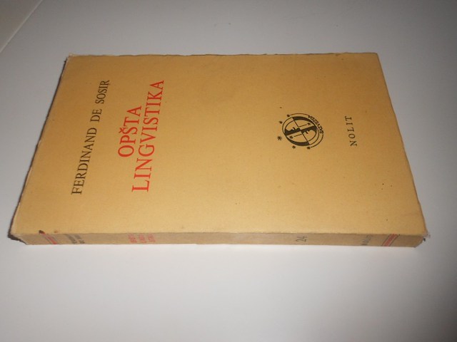 OPSTA LINGVISTIKA-FERDINAND DE SOSIR