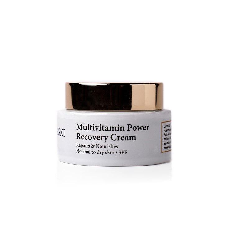 Multivitamin power recovery cream
