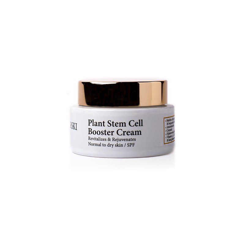 Plant stem cell booster cream