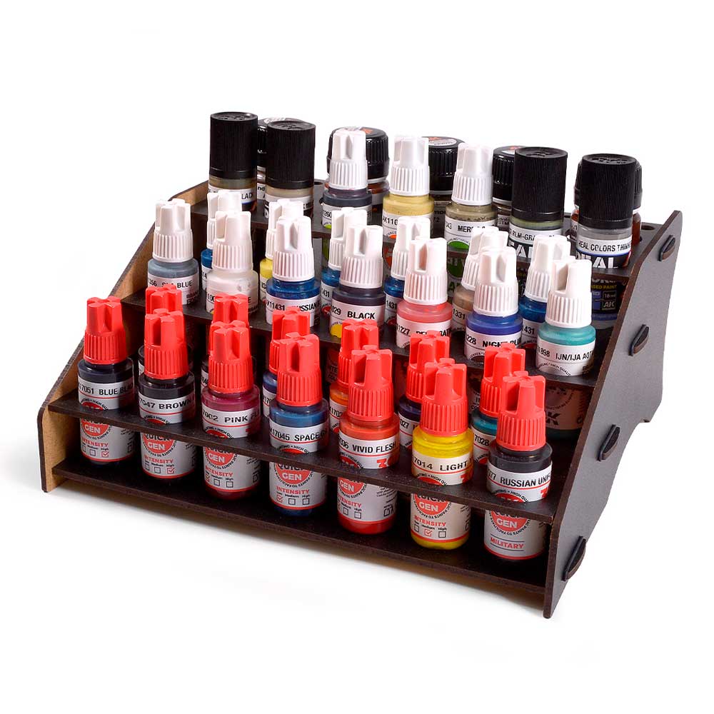 MODULAR ORGANIZER FOR 18 ML & 35 ML BOTTLES.