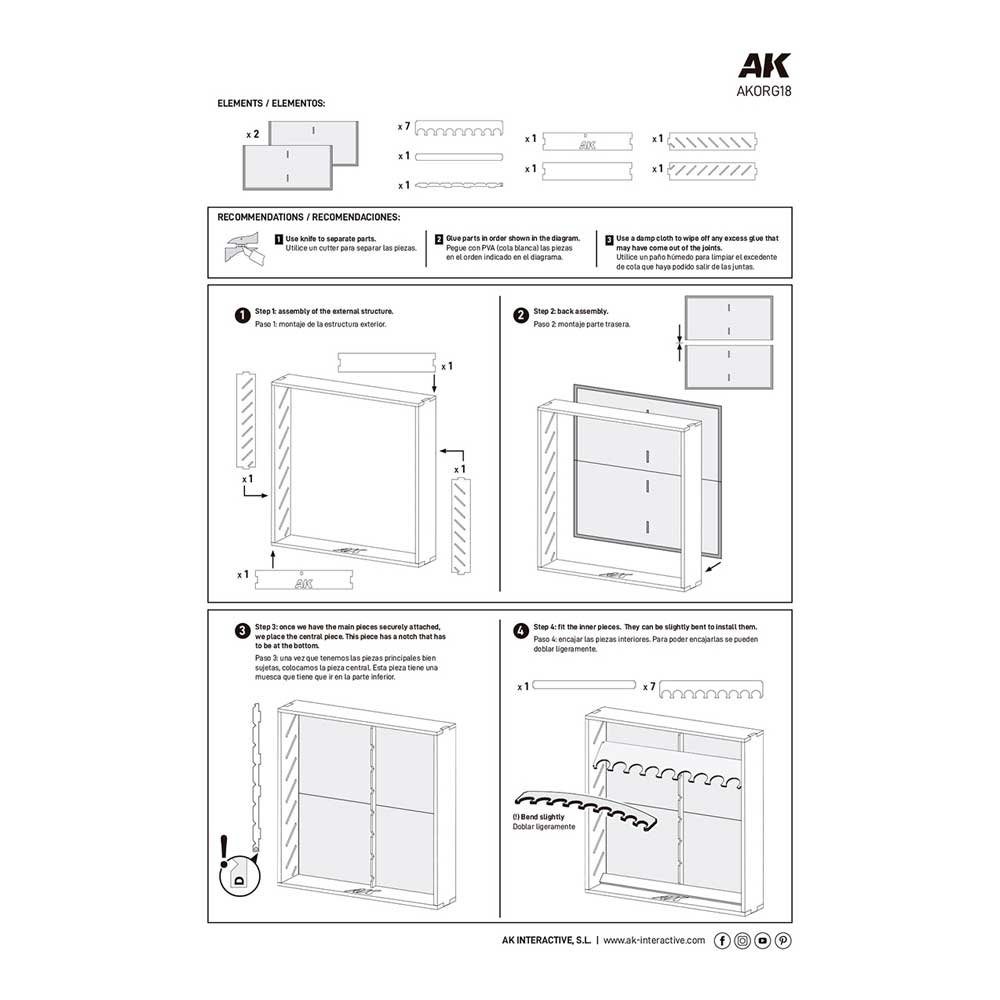Modular Paint Organiser 18ml