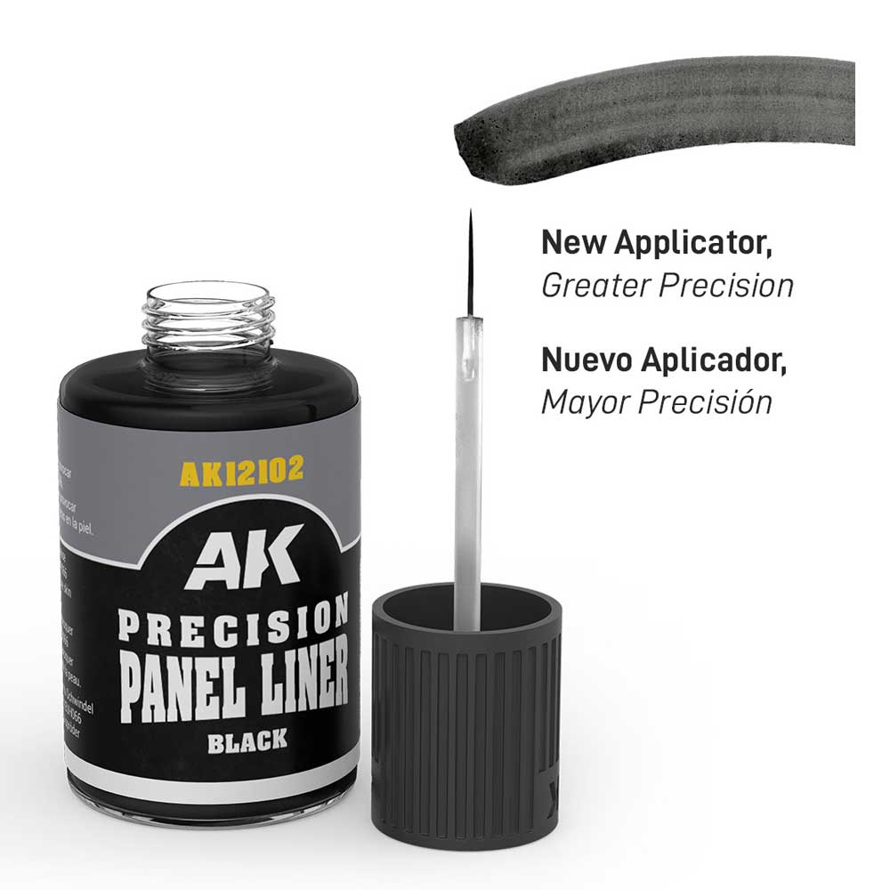 Precision Panliner - Black 30ml
