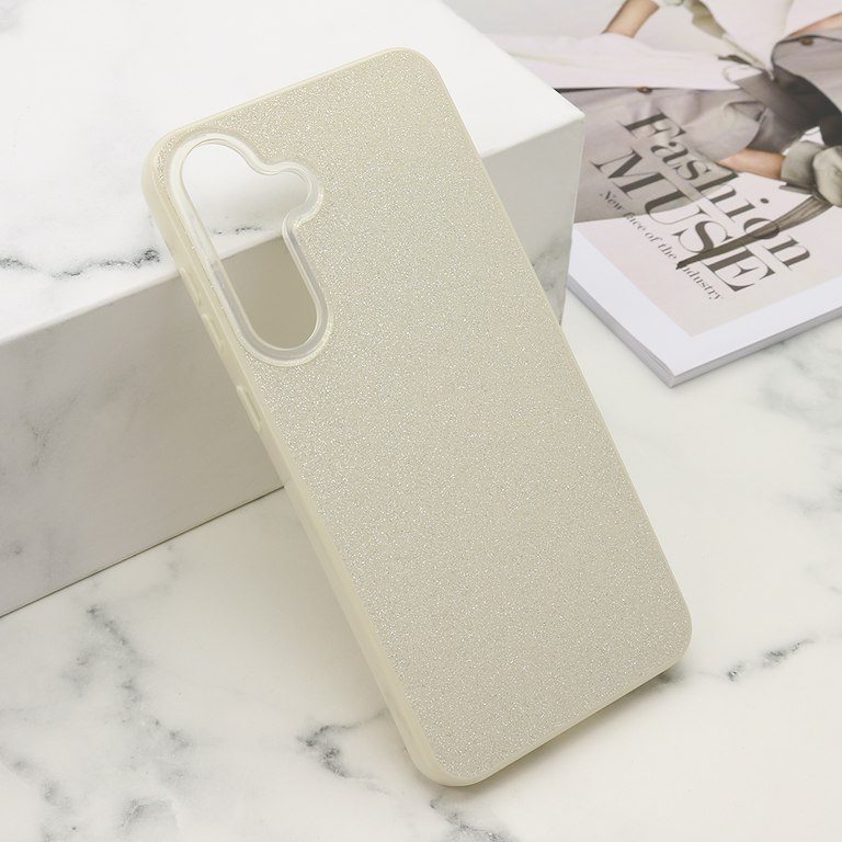 Zastitna maska (futrola) GLOW DUST - Samsung S731B Galaxy S25 FE bela (MS)