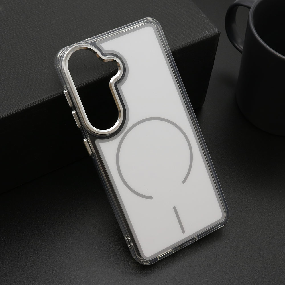 Zastitna maska (futrola) CLASSIC LOOK MagSafe - Samsung S941 Galaxy S26 5G bela (MS)
