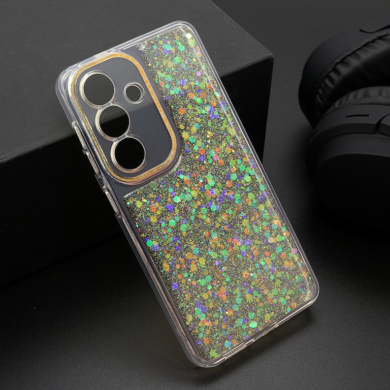 Zastitna maska (futrola) CRYSTAL GLOW - Samsung S941 Galaxy S26 5G narandzasta (MS)