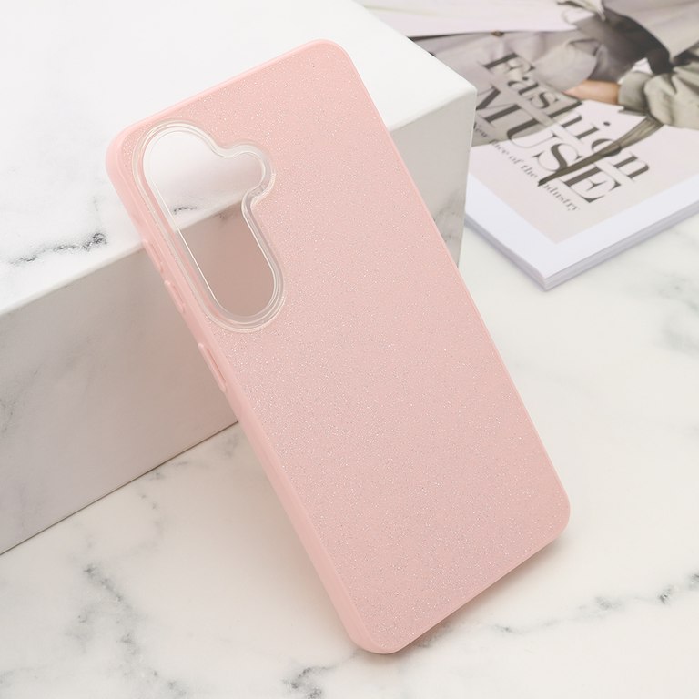 Zastitna maska (futrola) GLOW DUST - Samsung S941 Galaxy S26 5G roze (MS)