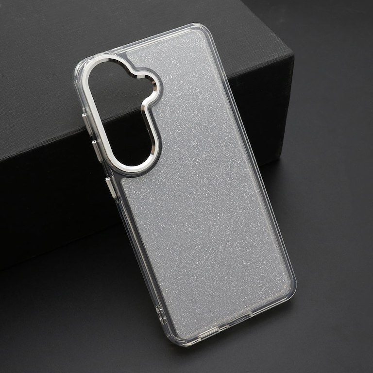 Zastitna maska (futrola) SPARKLING LOOK - Samsung S941 Galaxy S26 5G bela (MS)
