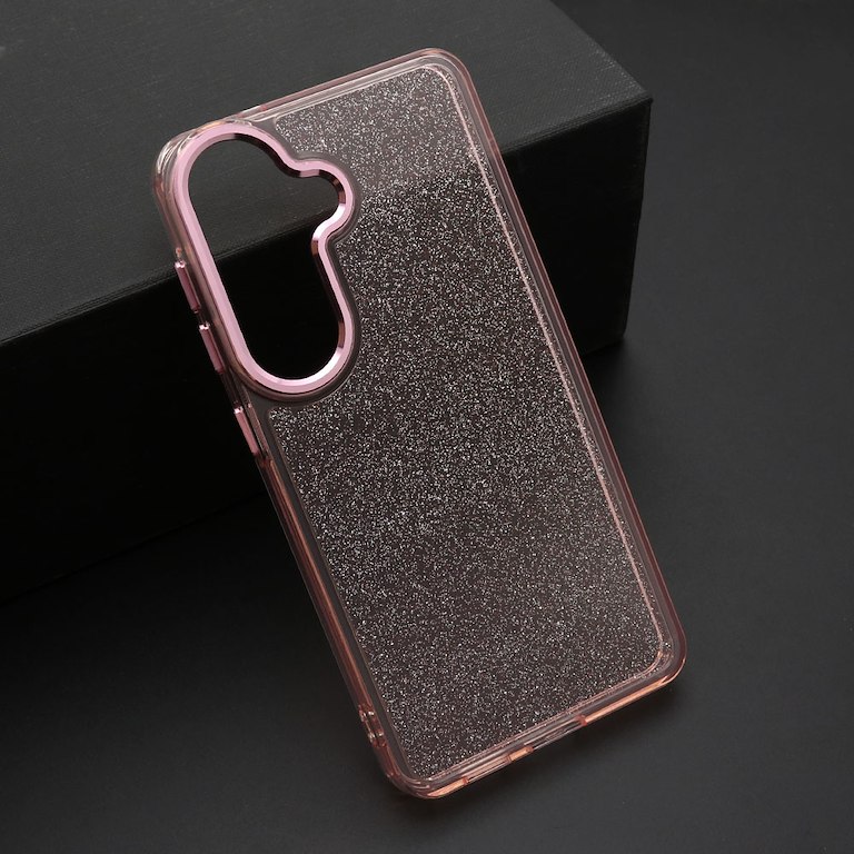 Zastitna maska (futrola) SPARKLING LOOK - Samsung S941 Galaxy S26 5G narandzasta (MS)