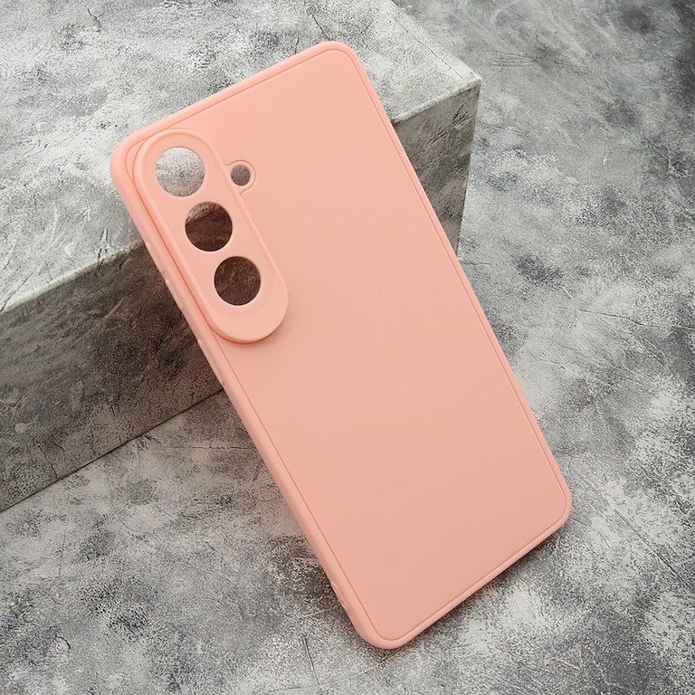 Zastitna maska (futrola) Soft 3D camera - Samsung S946 Galaxy S26 Plus 5G roze (MS)