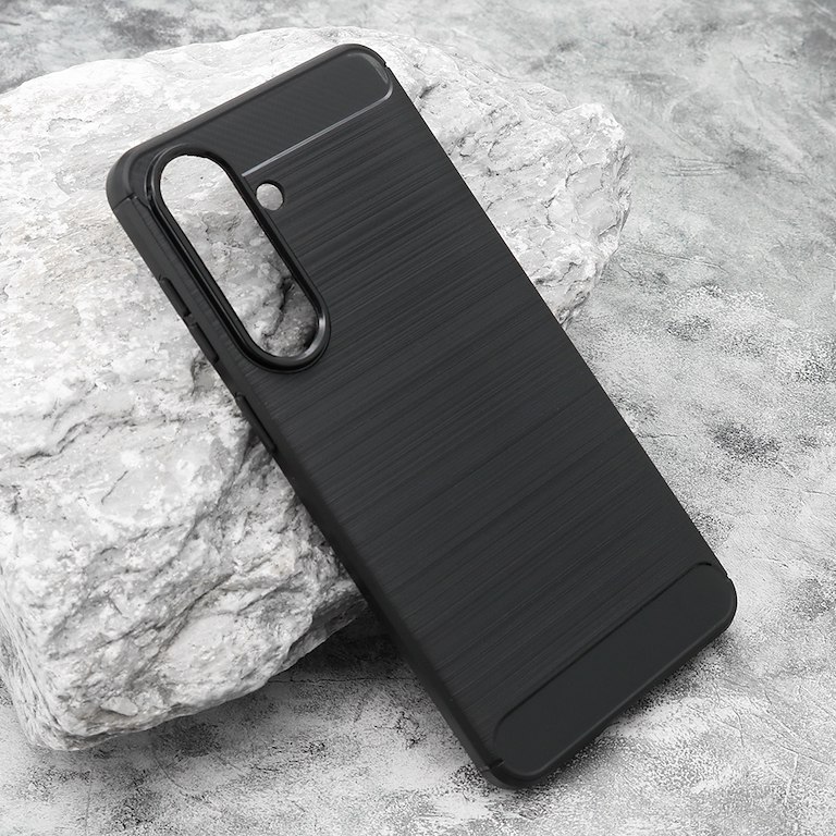 Zastitna silikonska maska (futrola) BRUSHED - Samsung S946 Galaxy S26 Plus 5G crna (MS)
