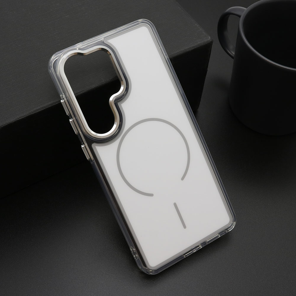 Zastitna maska (futrola) CLASSIC LOOK MagSafe - Samsung S948 Galaxy S26 Ultra 5G bela (MS)