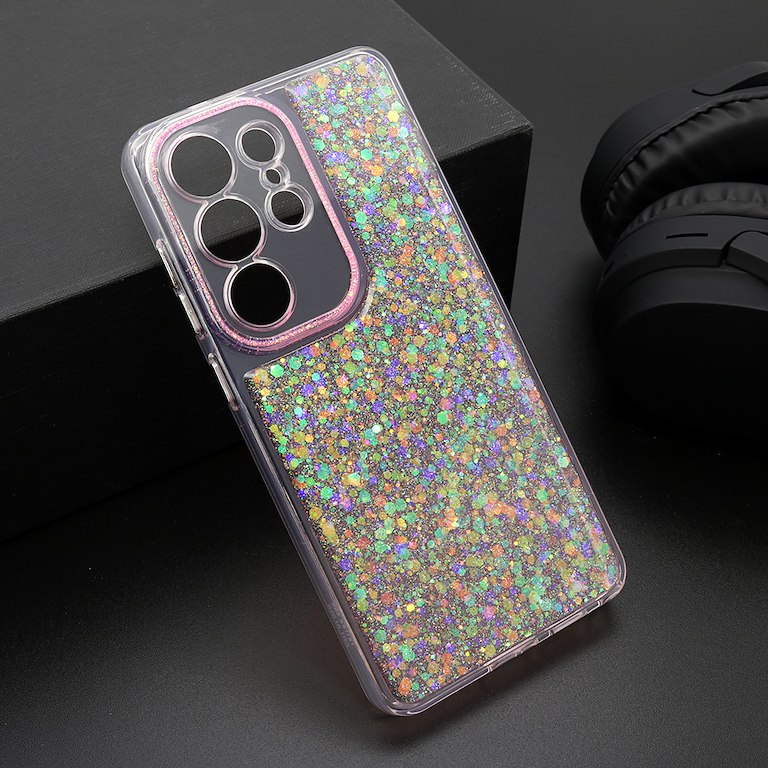Zastitna maska (futrola) CRYSTAL GLOW - Samsung S948 Galaxy S26 Ultra 5G roze (MS)