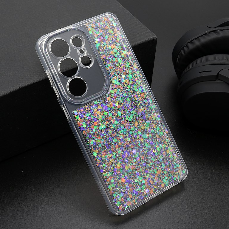Zastitna maska (futrola) CRYSTAL GLOW - Samsung S948 Galaxy S26 Ultra 5G srebrna (MS)