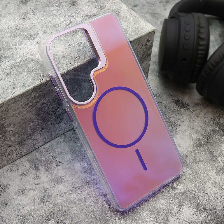 Zastitna maska (futrola) GLOW LOOK MagSafe - Samsung S948 Galaxy S26 Ultra 5G ljubicasta (MS)